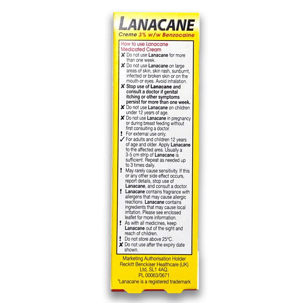 Lanacare Cream - GSL Relief for Dry & Irritated Skin – Rightangled