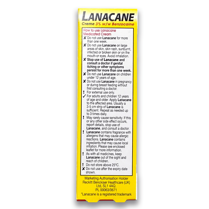 Lanacare Cream - GSL Relief for Dry & Irritated Skin – Rightangled
