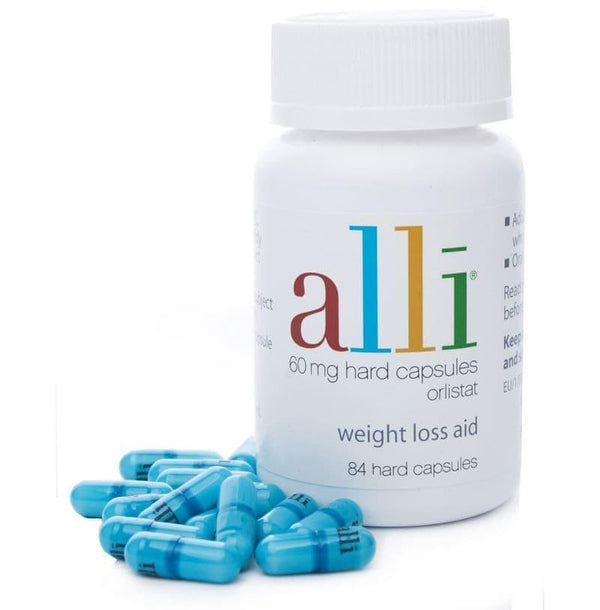 Alli Weight Loss Aid - Orlistat 60mg Fat Reducer Tablets – Rightangled