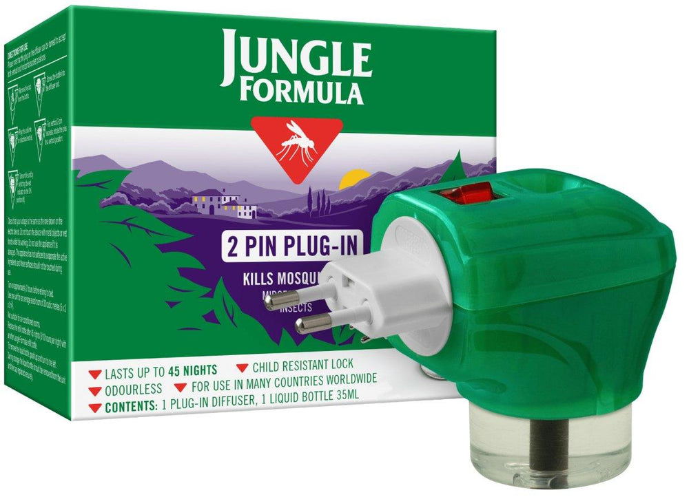 Jungle Formula 2 Pin Plug-In - Odourless Mosquito Protection – Rightangled